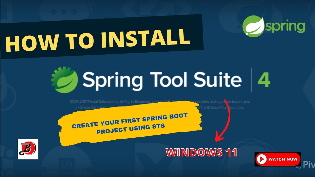 How To Install Spring Tool Suite 4 Sts In Windows 11 How To
