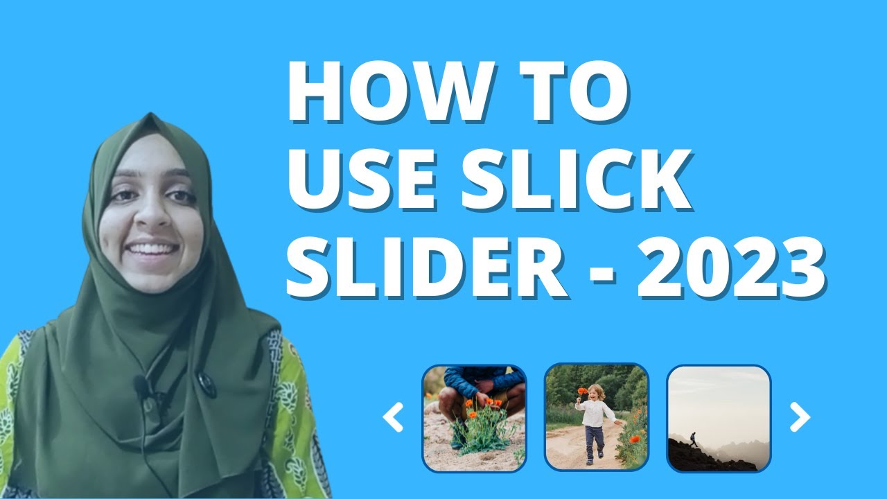 How To Use Slick Slider 2023 Youtube