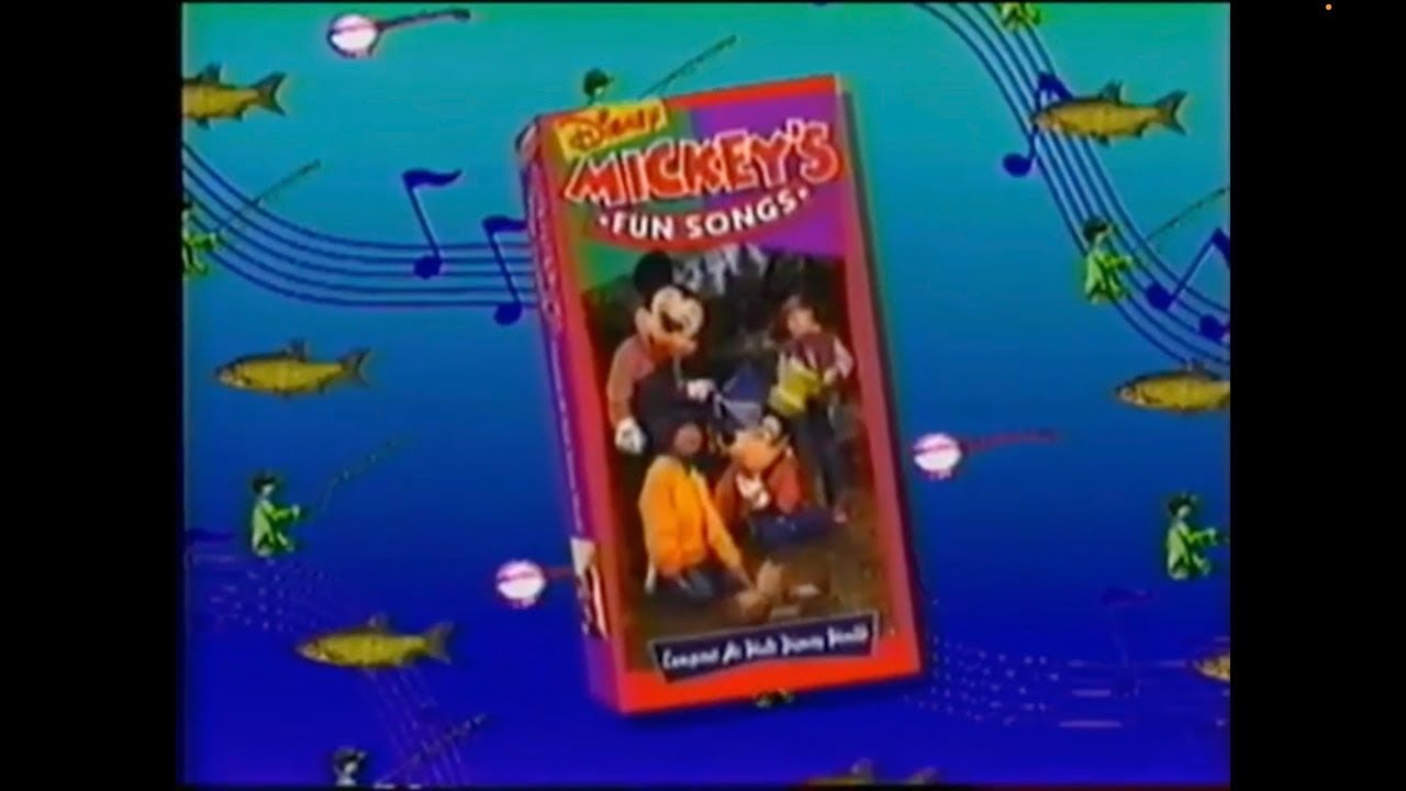 Mickey S Fun Songs Campout At Walt Disney World 1994 Youtube