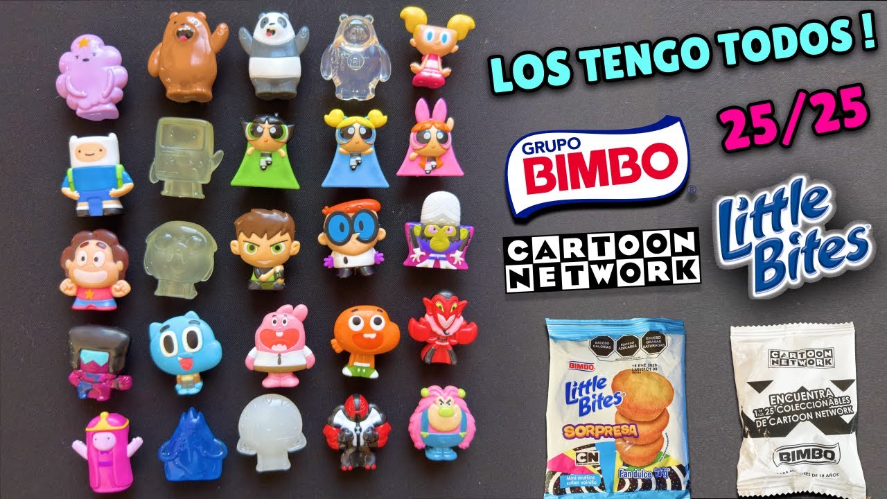 Consegui La Colección Completa De Gogos Cartoon Network Little