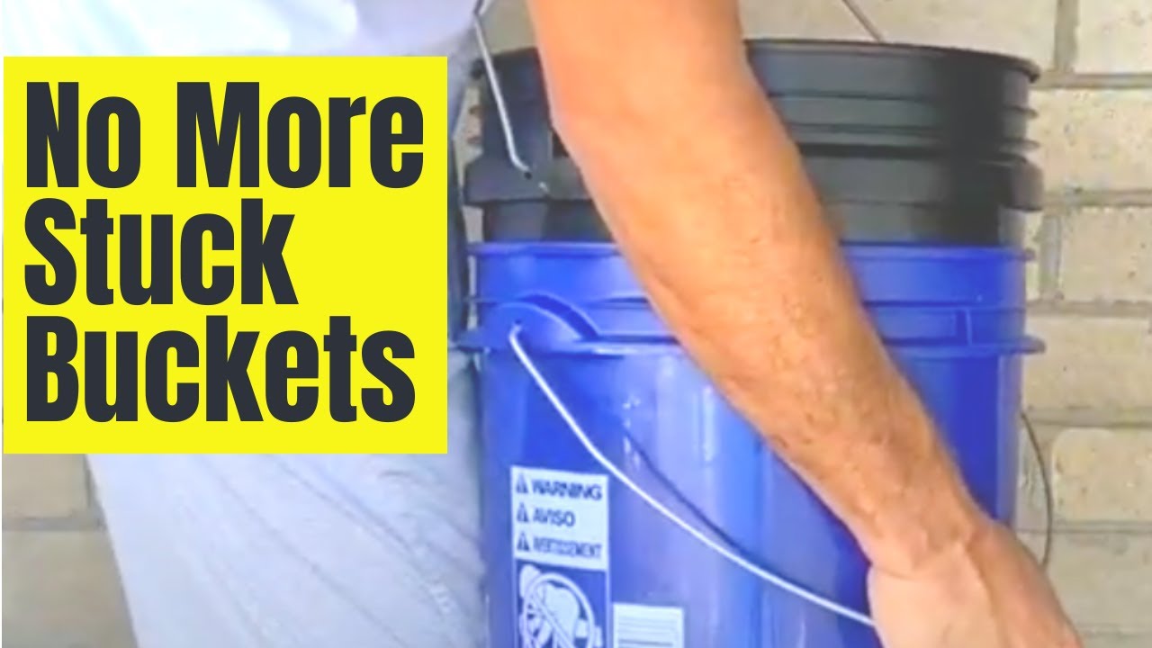 Simple Solution For Stuck Buckets Youtube