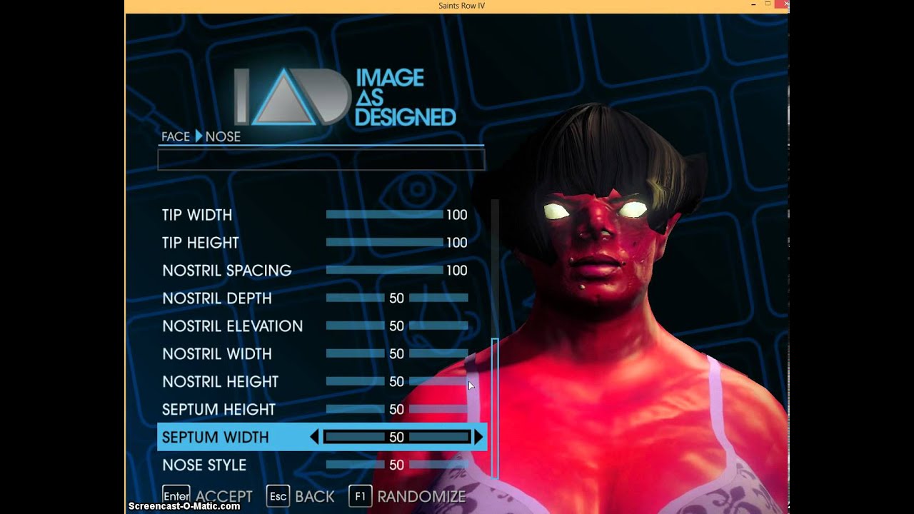 Saints Row 4 Character Creation Youtube