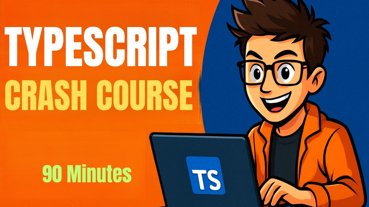 Typescript Crash Course 2025 Typescript Tutorial For Beginners