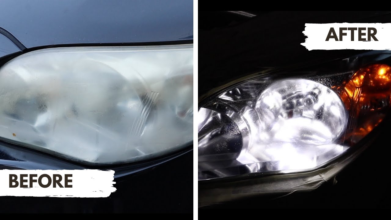 How To Restore Headlights Youtube