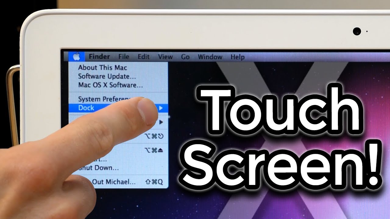 The Touchscreen Macbook From 2011 Youtube