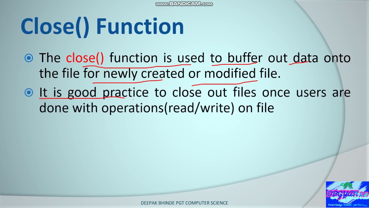 How To Use Flush And Close Function In Python File Handling Youtube
