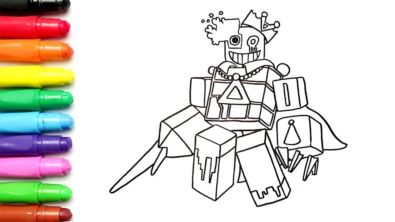 How To Draw Annihilation John Doe Forsaken Roblox Step By Step Youtube