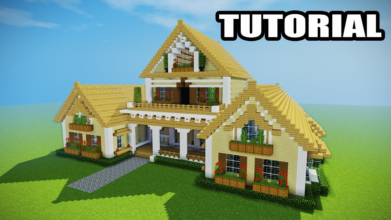 Minecraft Mansion Ideas Tutorial Design Talk