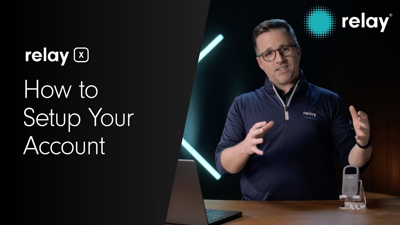 How To Setup Your Account With Relayx Youtube