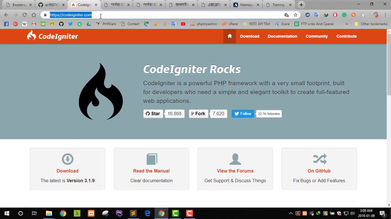 Codeigniter 1 Introduction Youtube