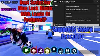 Best Script For Blue Lock Rivals Infinite Stamina Auto Goal And Much ...