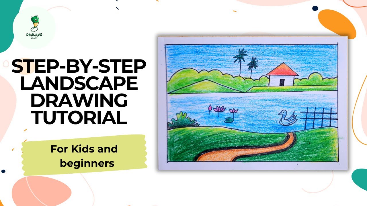 Landscape Sketches For Kids