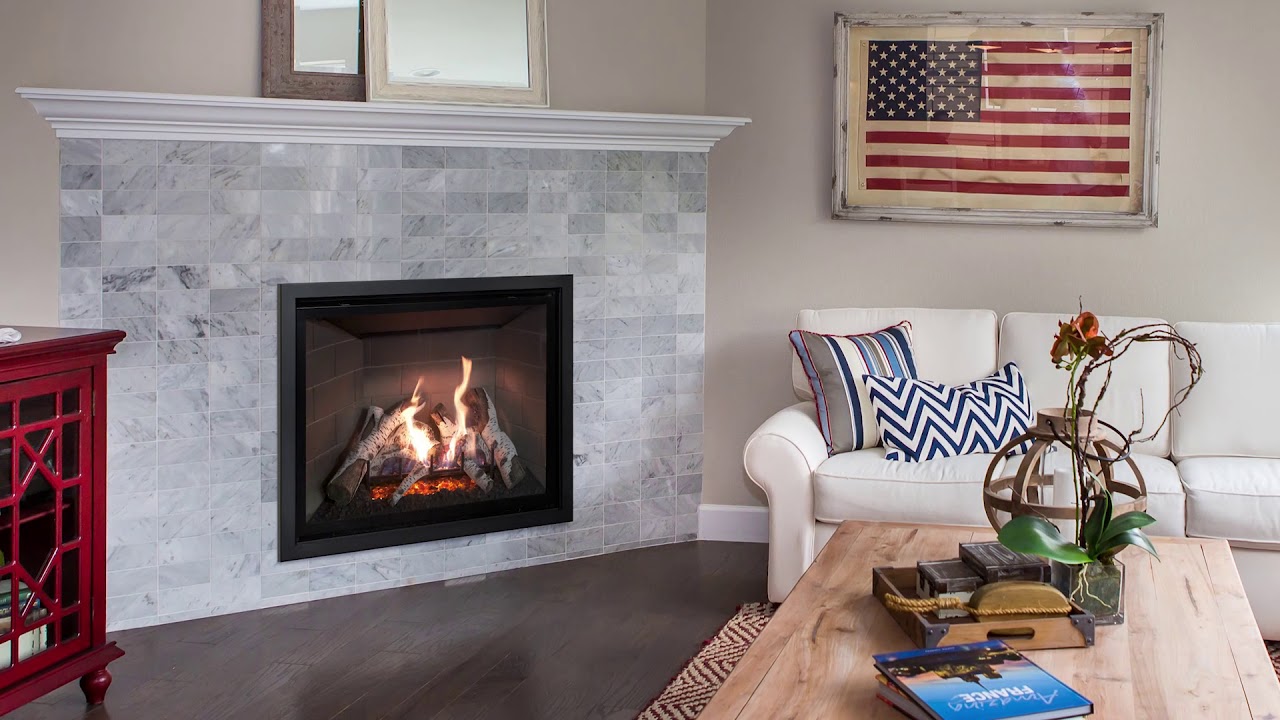 Bayport 41 Birch Logs With Masonry Refractory Youtube