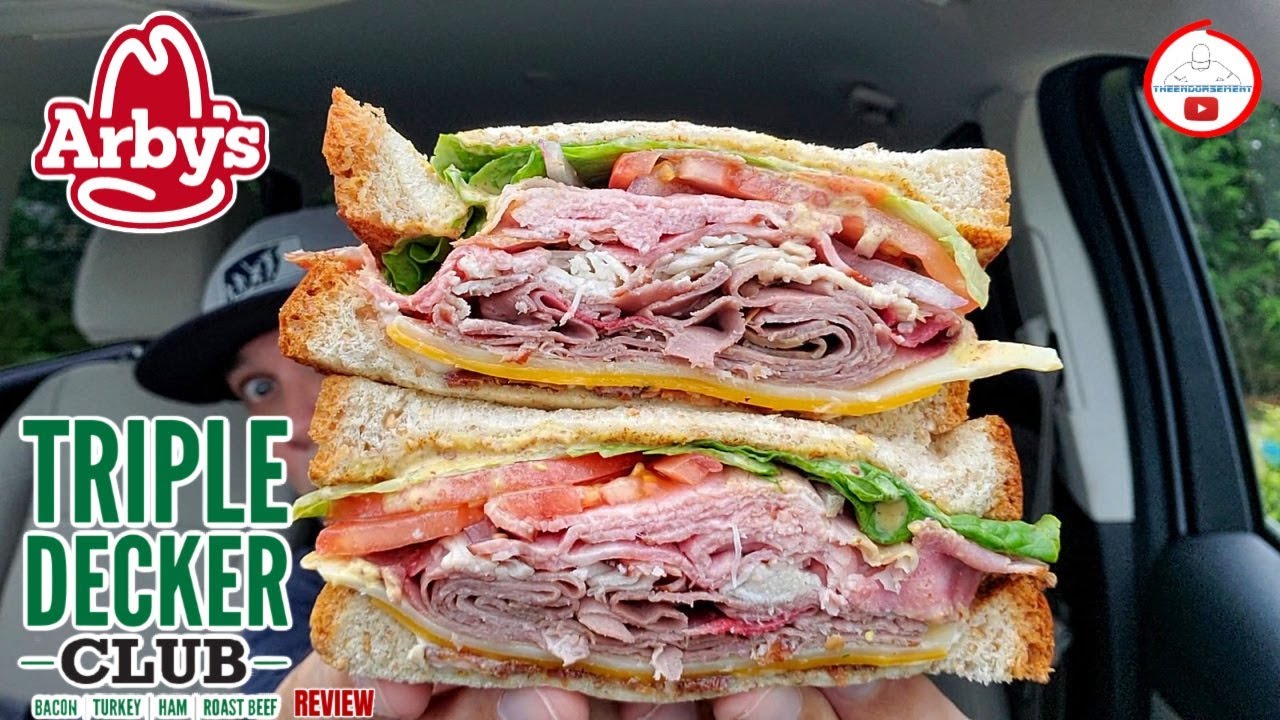 Arby Sв Triple Decker Club Review рџґ рџђ рџ ѓрџђ рџґє Youtube