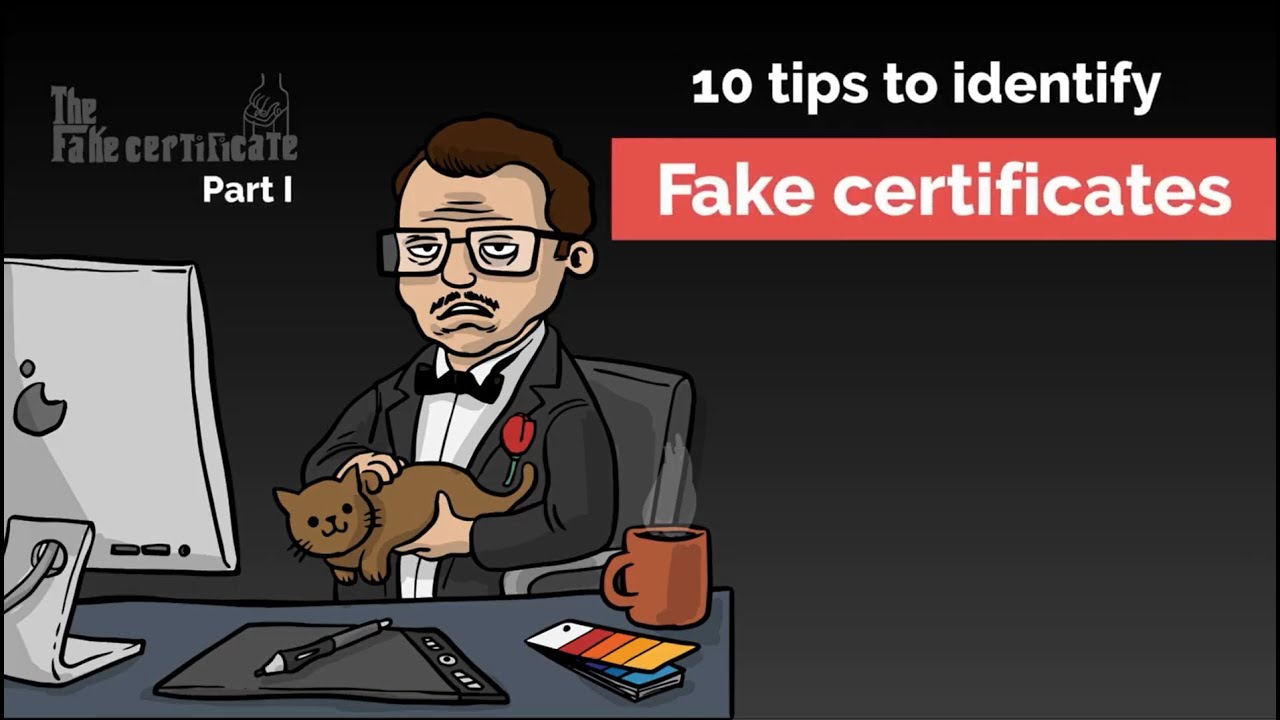 10 Tips To Identify Counterfeit Certificates Youtube
