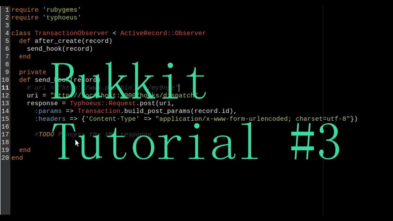 Bukkit Plugin Tutorial 3 Youtube