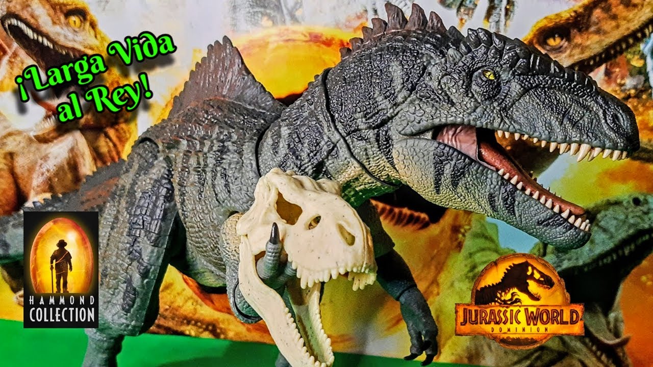 La Mejor Figura De Jurassic World Mattel Giganotosaurus Hammond