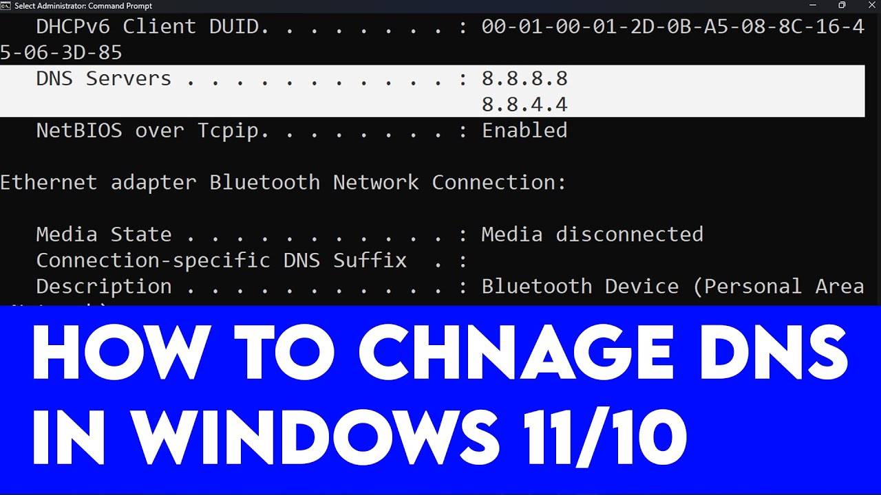 How To Change Dns In Windows 11 10 4 Methods Youtube