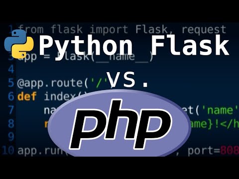 Hello World Web Server Python Flask Vs Php Quadexcel