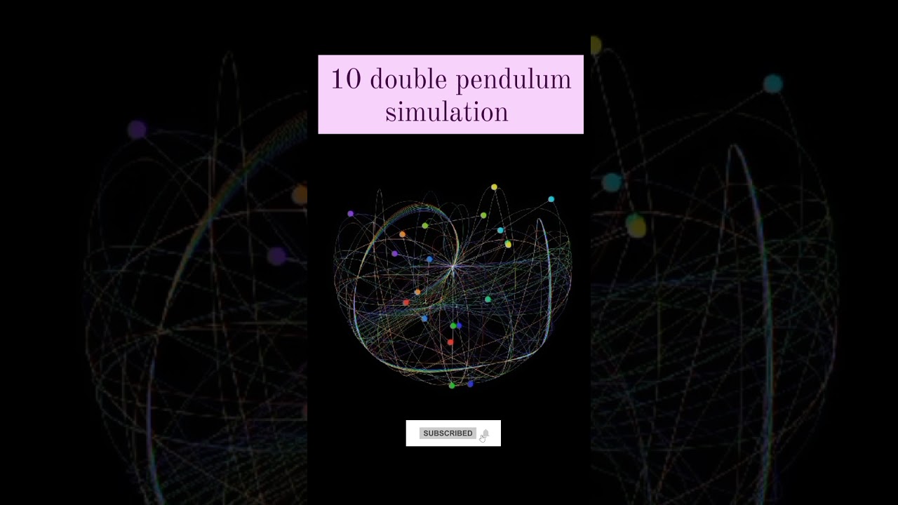 10 Double Pendulum Simulation Youtube
