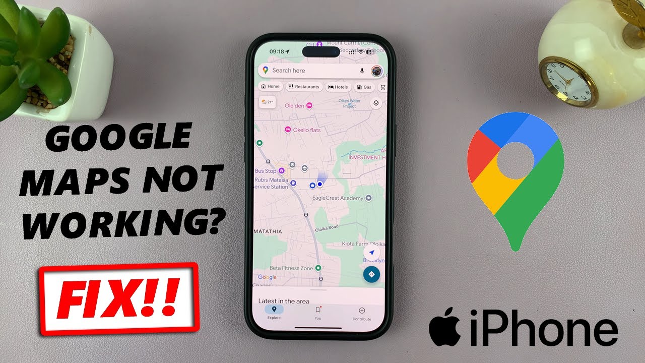 Google Maps Not Working On Iphone Fix Youtube
