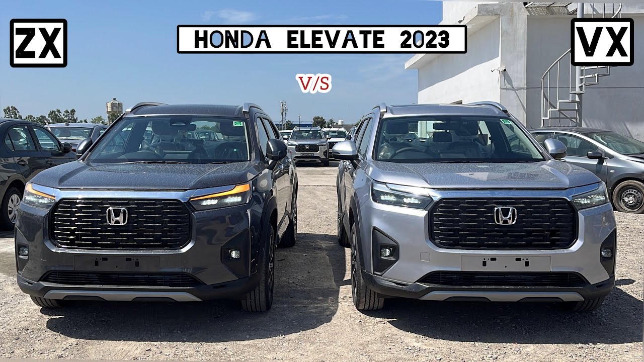 New 2023 Honda Elevate Vx Vs Zx рџ ґ Detailed Comparison Yeh Kya Kar