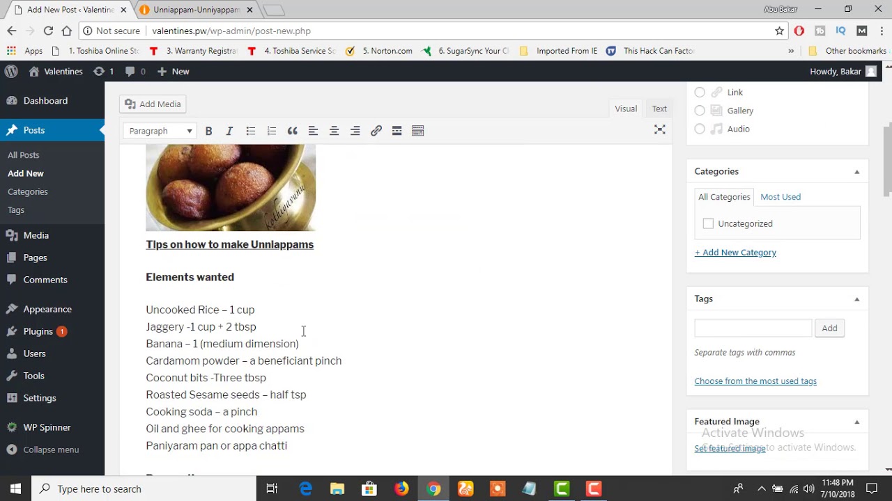 Posting Tutorials Youtube