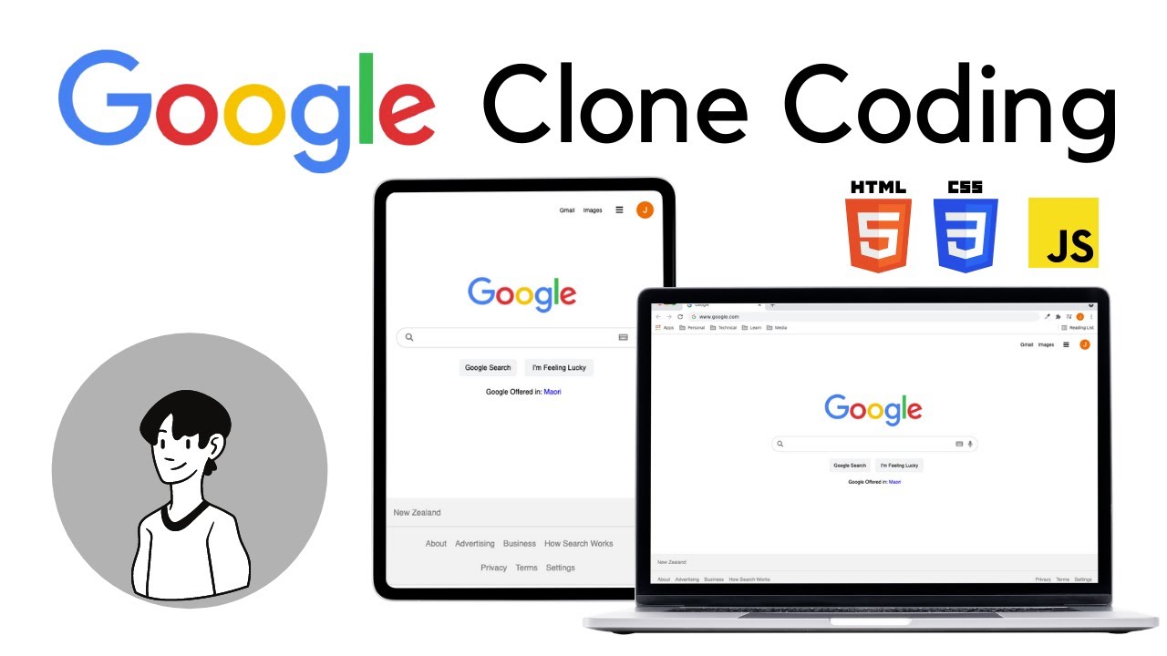 Google Clone With Step By Step Guide Using Html Css Js Fully