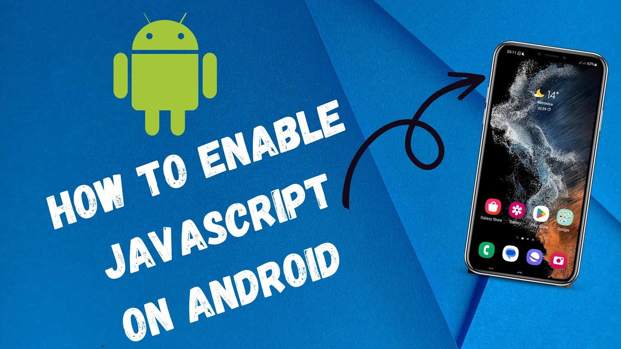 How To Enable Javascript On Android Phone 2023 Youtube