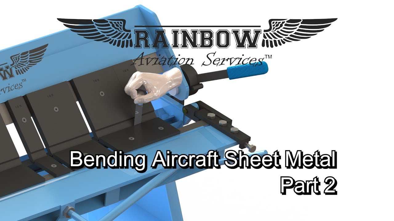 Bending Sheet Metal Part 2 Youtube