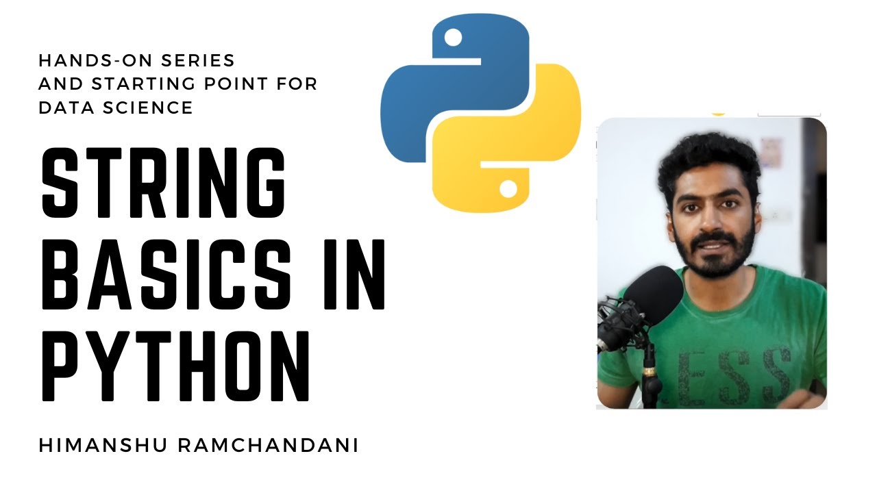 30 Python String Basics Youtube