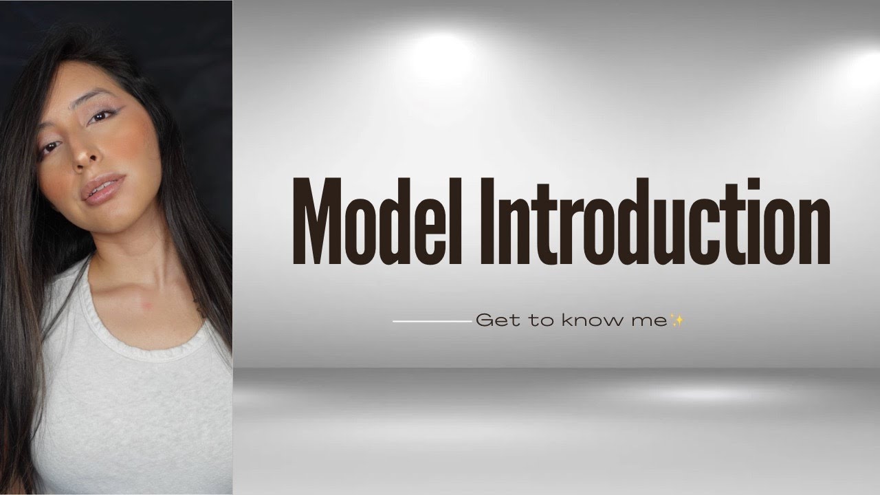 Modeling Introduction 笙 Youtube