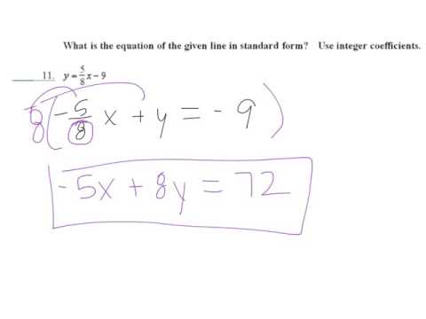 Algebra 2 Chapter 2 Practice Test Answer Youtube