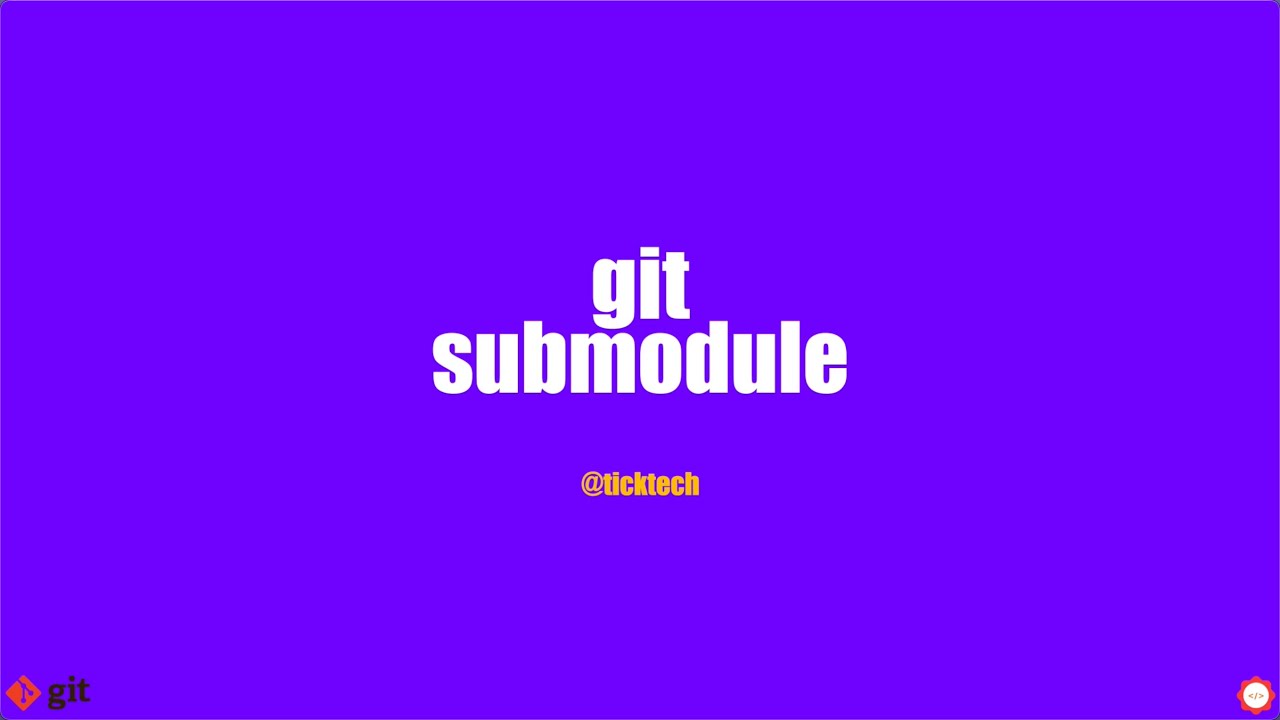 7 Git Submodule Youtube