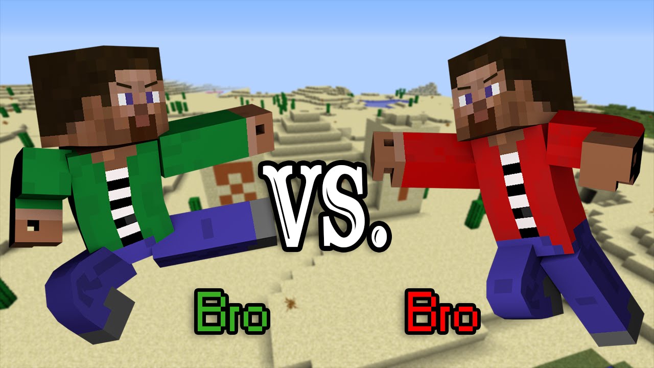 Brother Vs Brother Minecraft Youtube