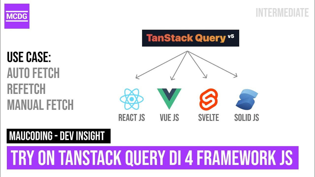 Try On Tanstack Query V5 Di 4 Framework Js React Vue Svelte Dan