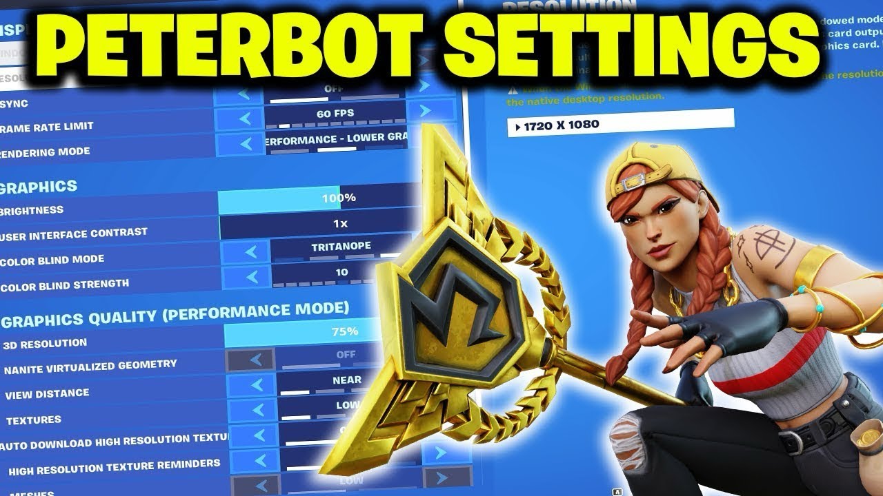 Trying Peterbots Settings рџћ Trending Fortnite Funny Foru Gaming