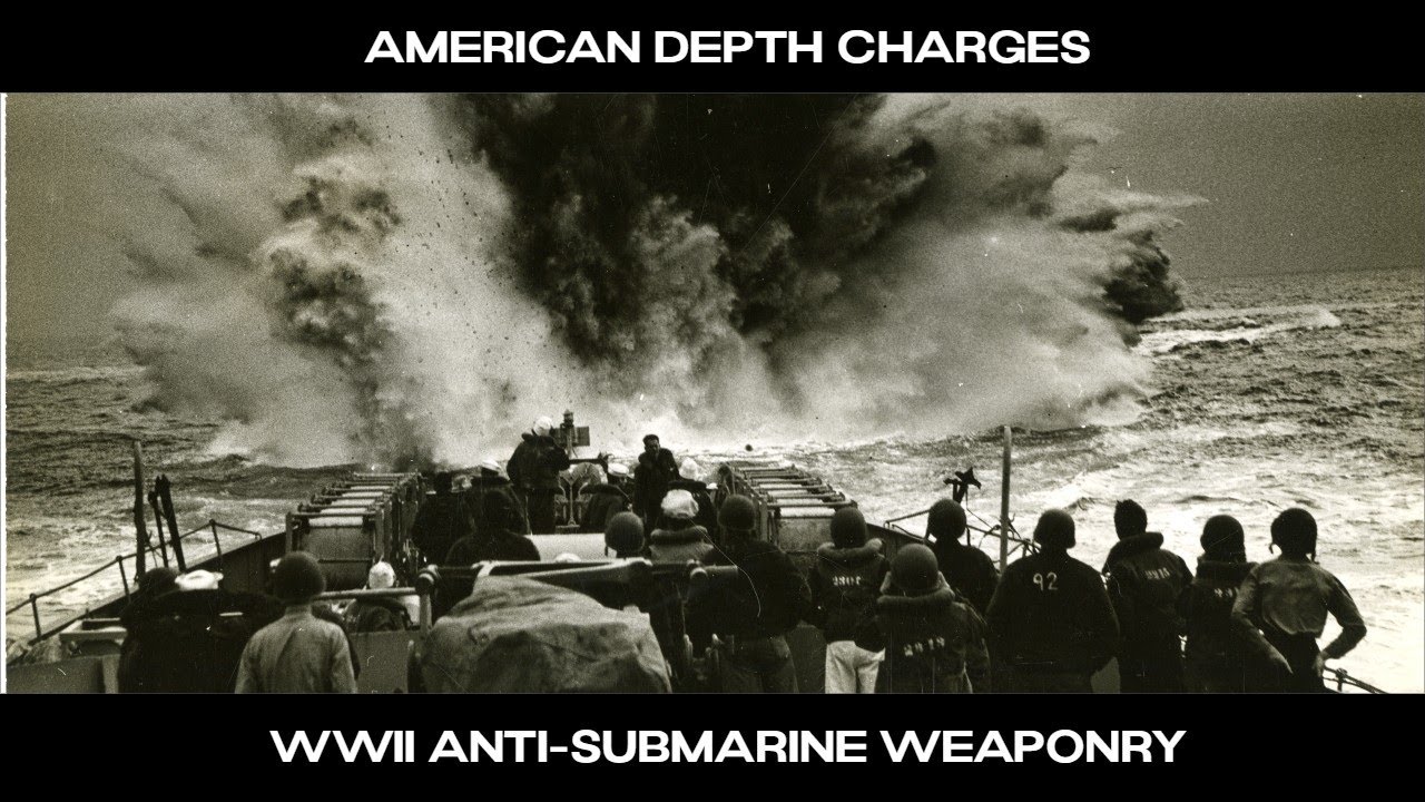 U S Depth Charges Wwii Anti Submarine Weaponry Youtube