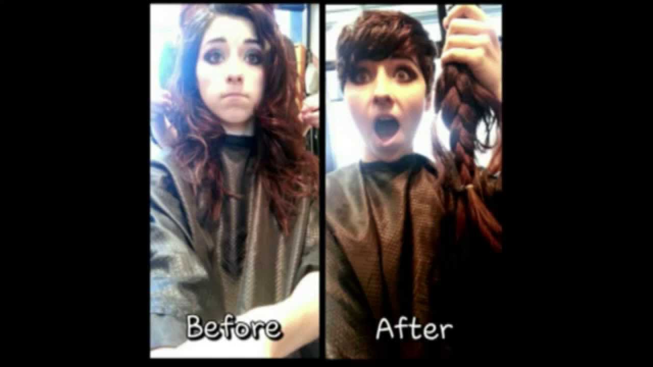 New Hair Pixie Cut Youtube