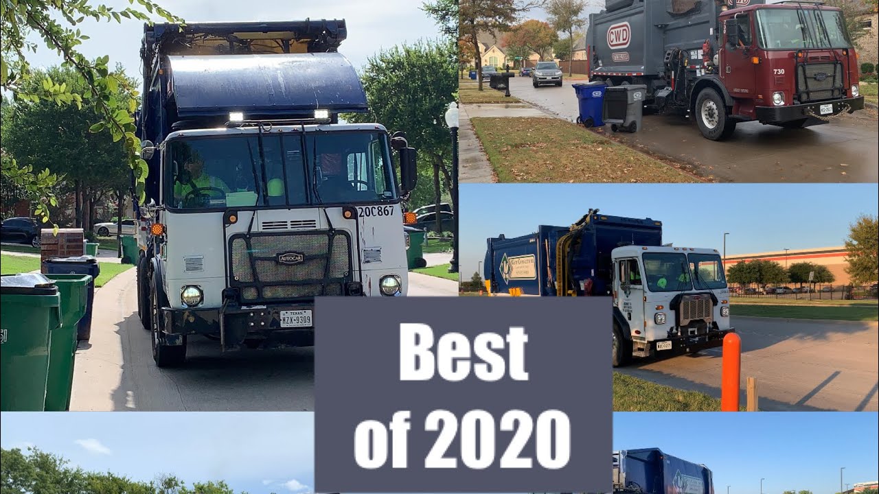 Garbage Trucks In Action Best Of 2020 Youtube