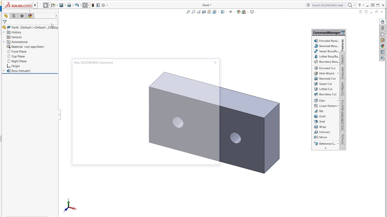 Creating Solidworks Macro Youtube