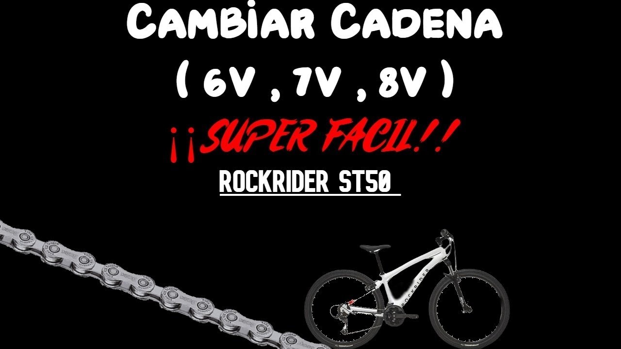 Tutorial Cambiar Cadena De 6 7 O 8 Velocidades En 10 Minutos Fácil