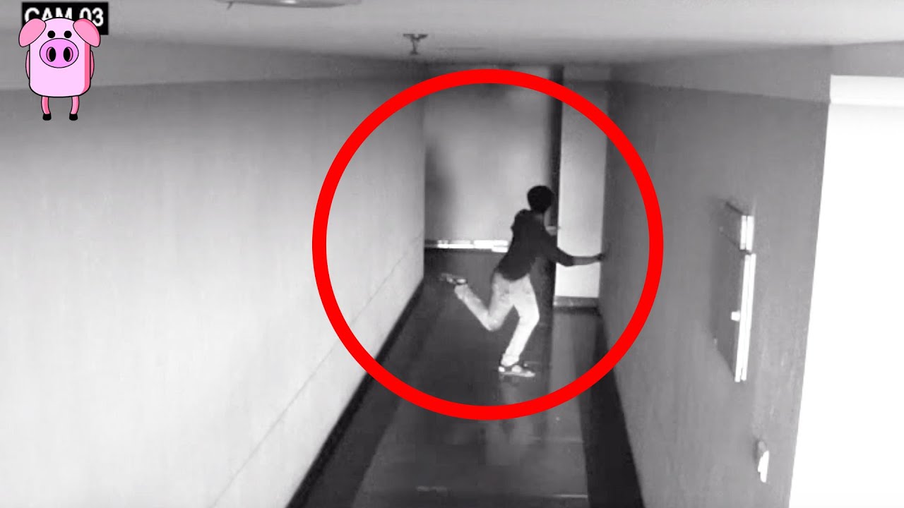 5 Ghosts Caught On Security Camera Youtube