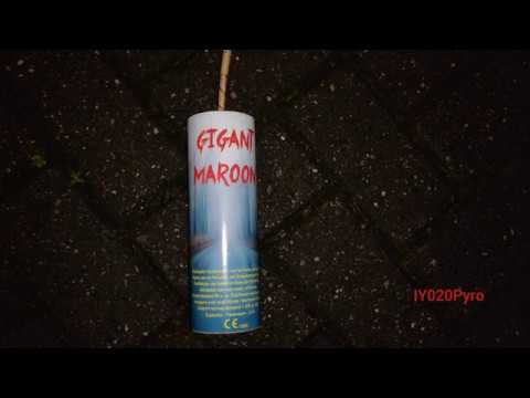 Gigant Maroon 200 Gr Vuurwerk Youtube