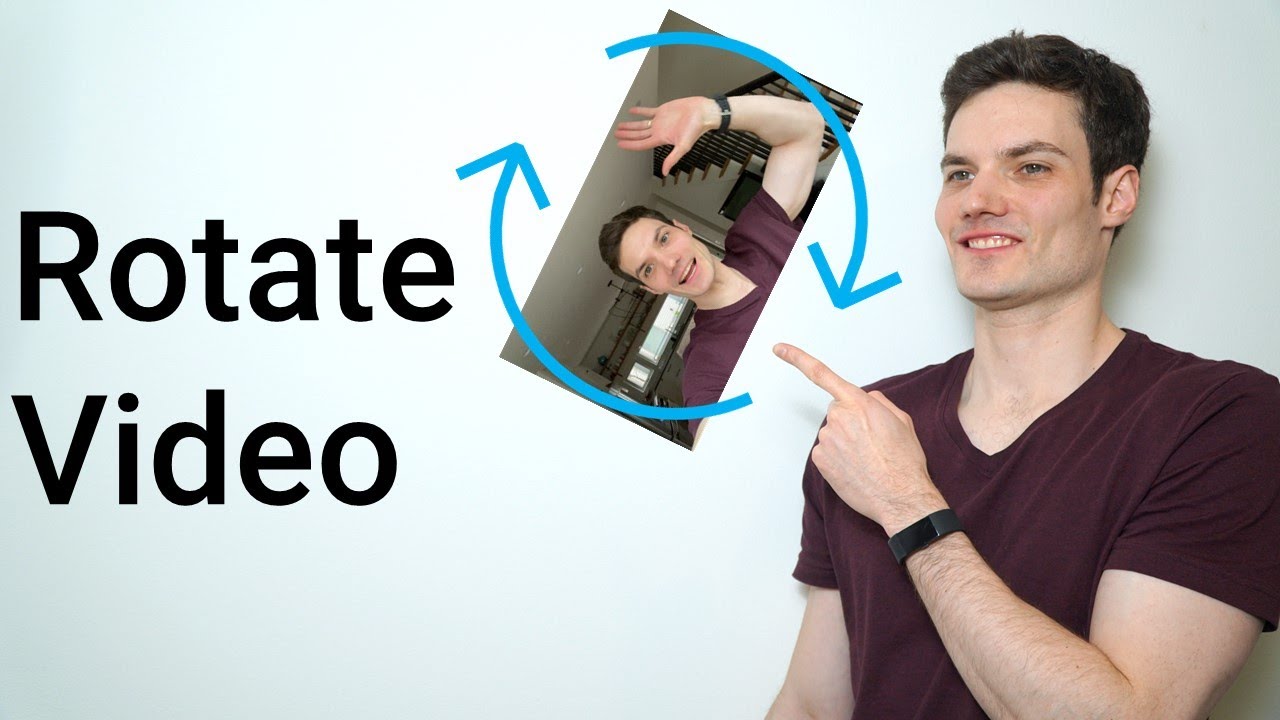 How To Rotate Video On Windows 10 Youtube
