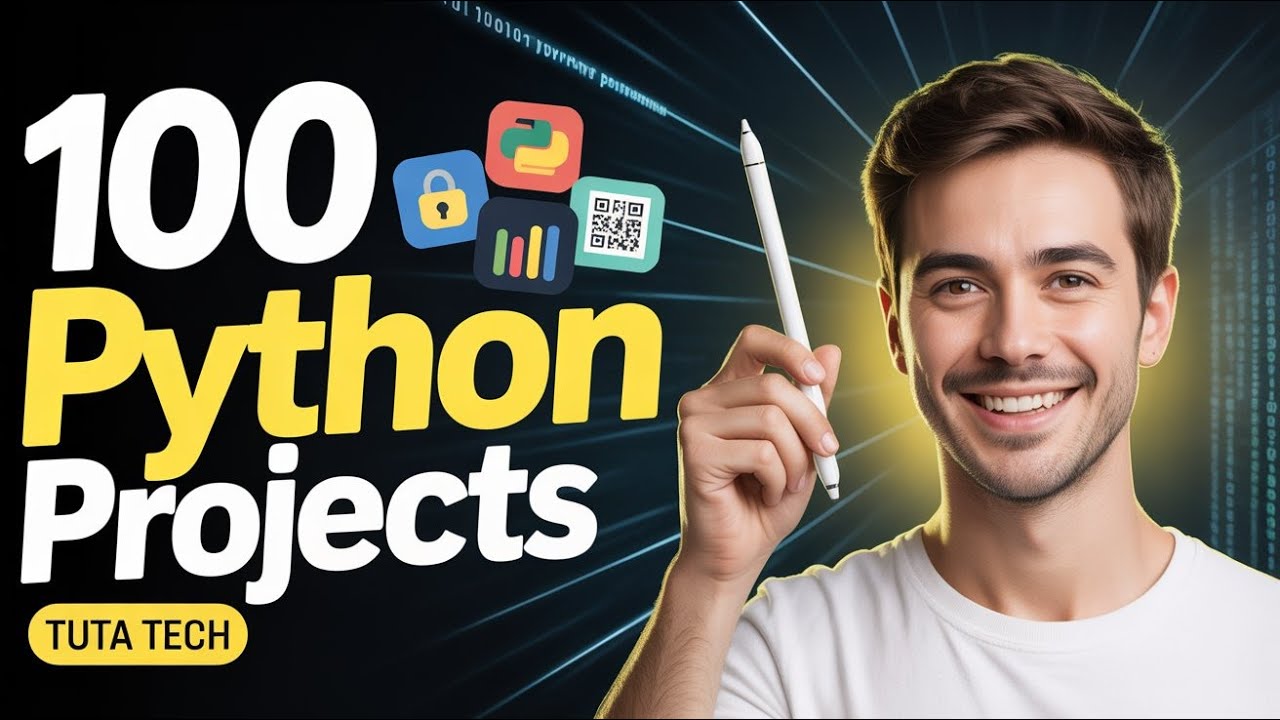 100 Python Project Series For Beginner To Advance Python Project