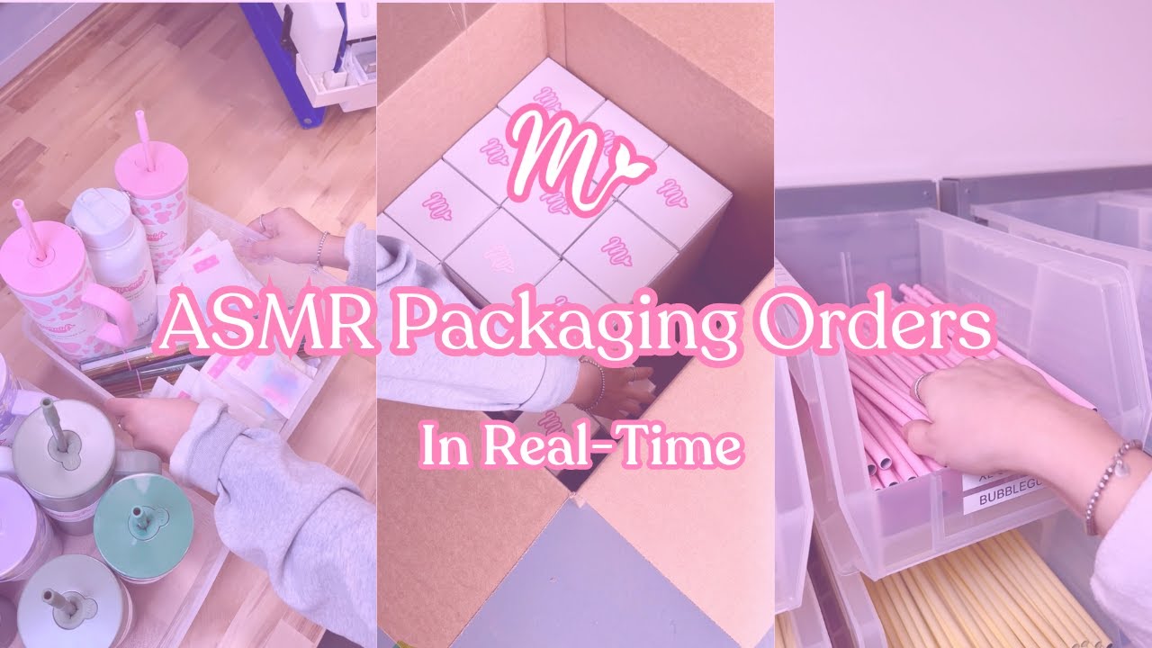 Asmr Order Packing 1 Hour Compilation Youtube
