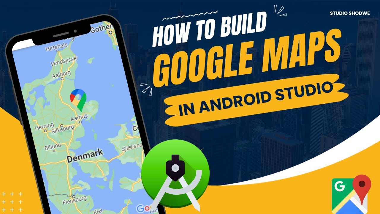 Google Map In Android Studio Google Map Api Tutorial Youtube
