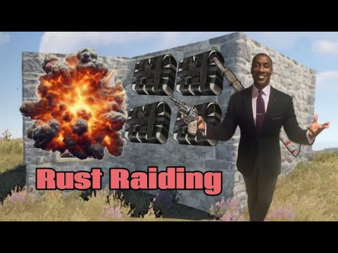Raiding My First Base In Rust Gone Wrong Youtube