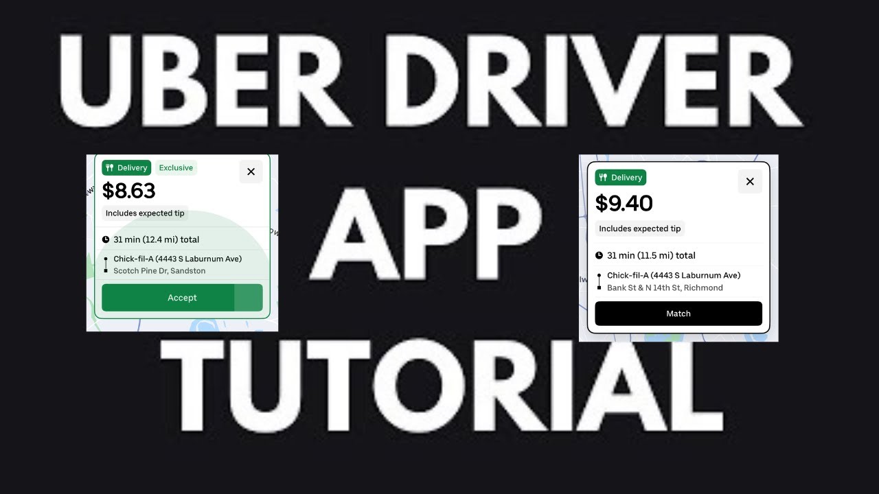 Uber Driver App Tutorial Step By Step For Beginners Youtube